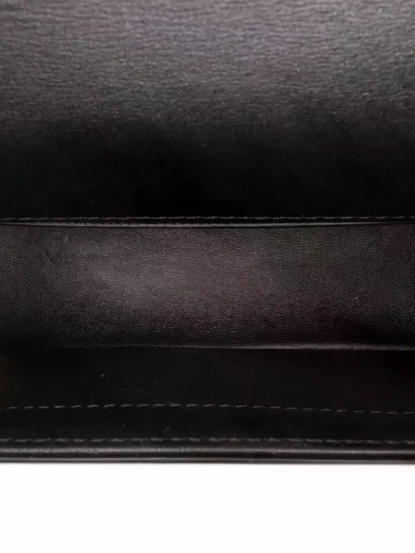 Valentino Garavani Vlogo Chain Shoulder Bag - Black