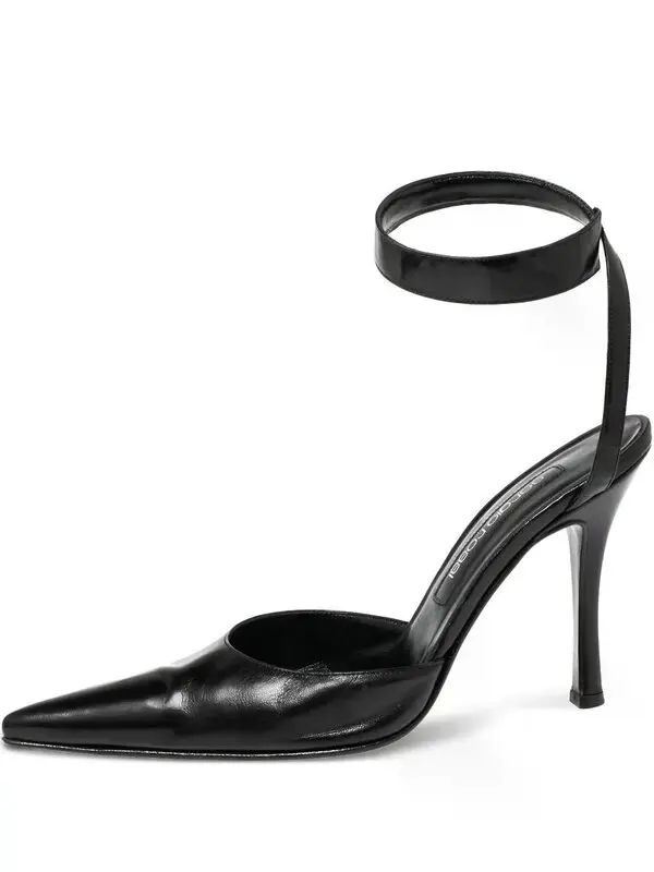SERGIO ROSSI 100mm D'orsay Pumps - Black