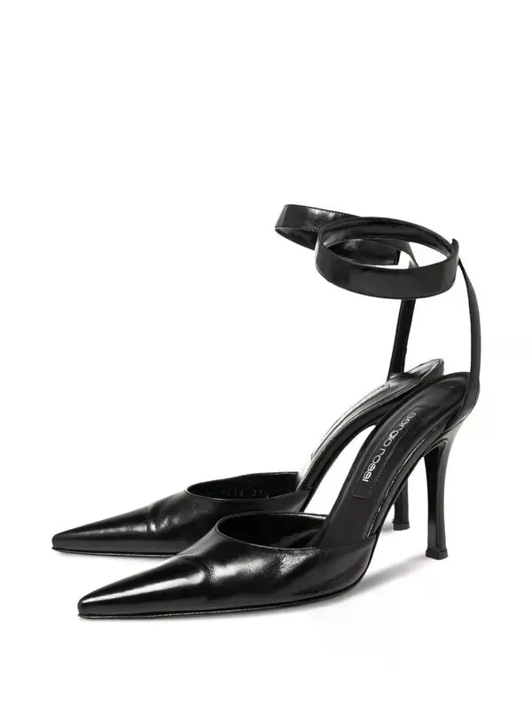 SERGIO ROSSI 100mm D'orsay Pumps
