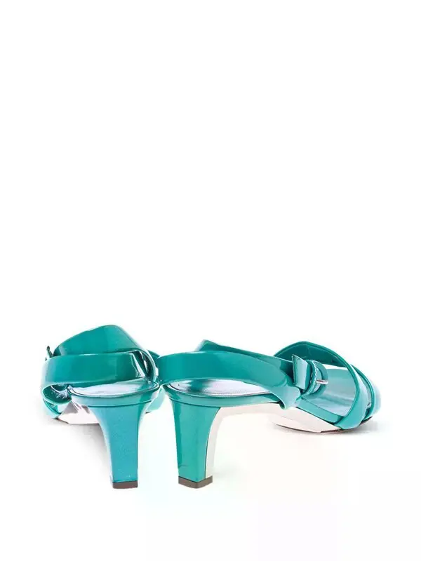 Casadei 50mm Cross-strap Leather Sandals