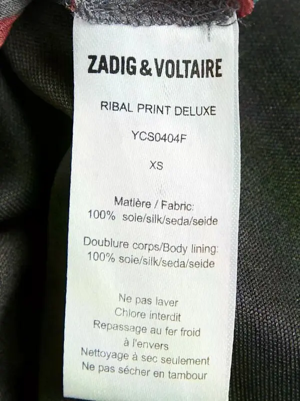 Zadig&Voltaire Ribal Silk Dress