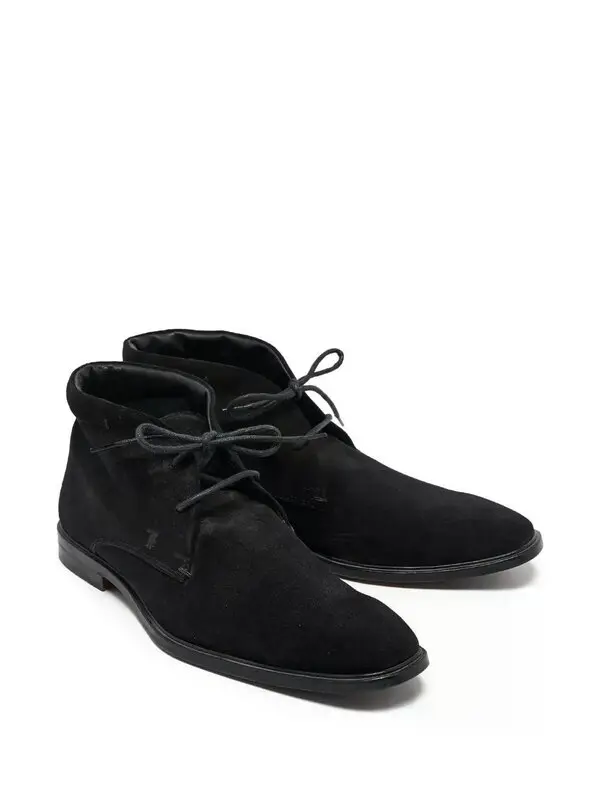 TOD'S Suede Lace-up Desert Boots