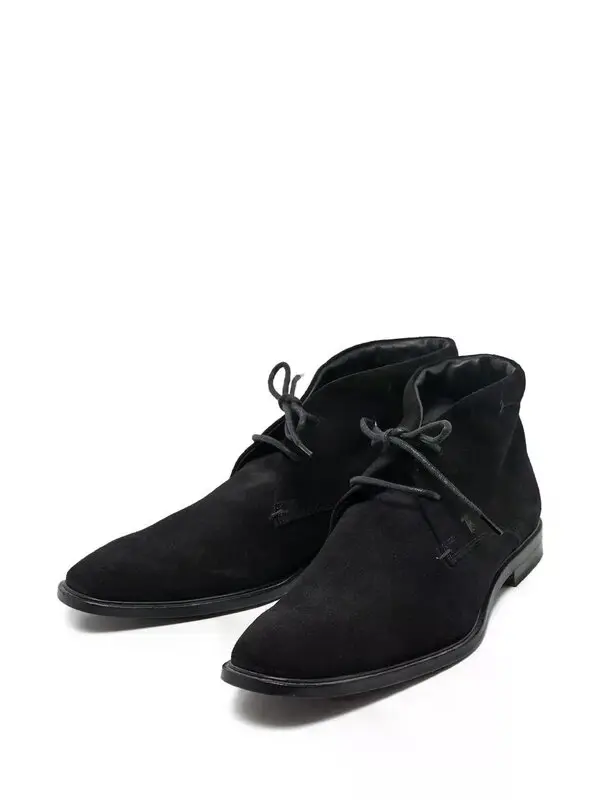 TOD'S Suede Lace-up Desert Boots