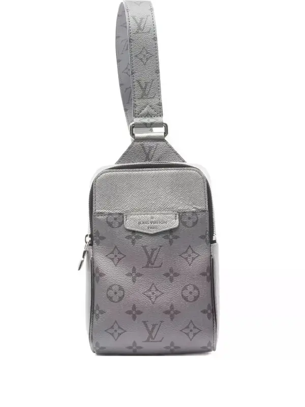 LOUIS VUITTON 2021 Taigarama Crossbody Bag - Silver