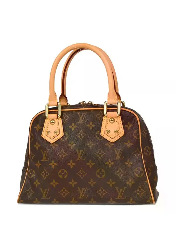 LOUIS VUITTON 2006 Monogram Manhattan Pm Handbag - Brown