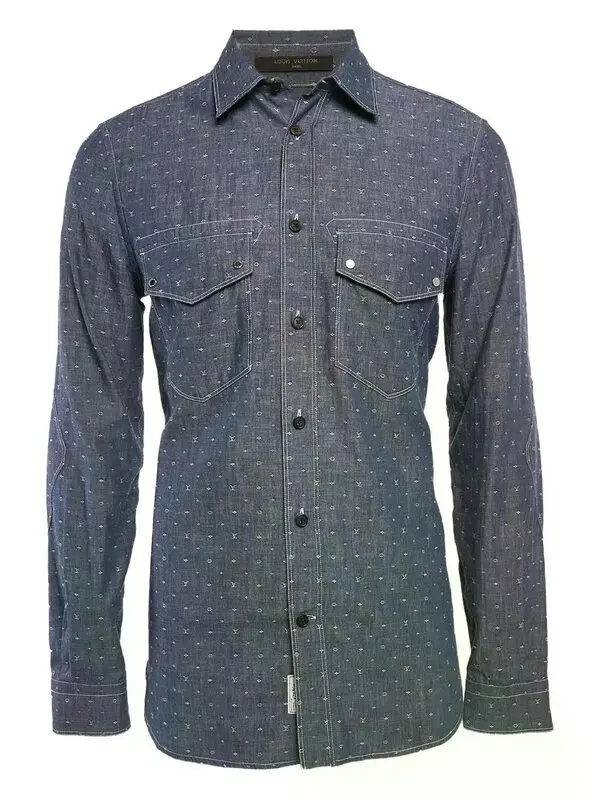 LOUIS VUITTON Dobby Denim Shirt