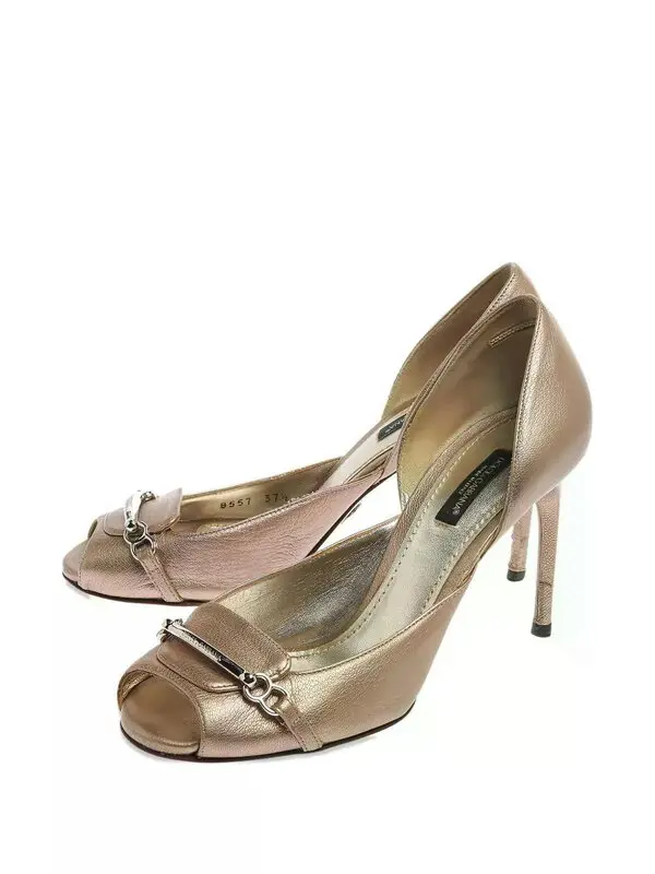 Dolce & Gabbana 95mm Peep-toe Heeled Pumps