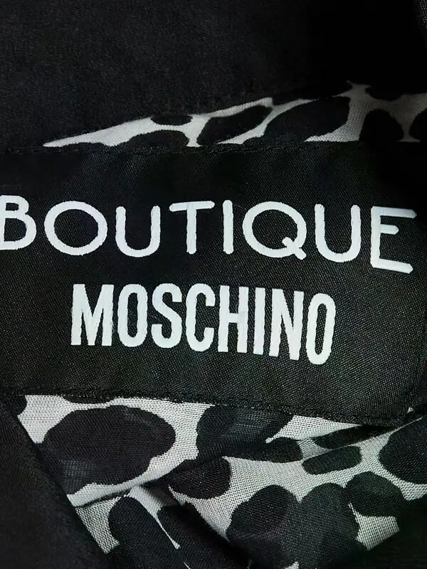Moschino Leopard-print Silk Dress