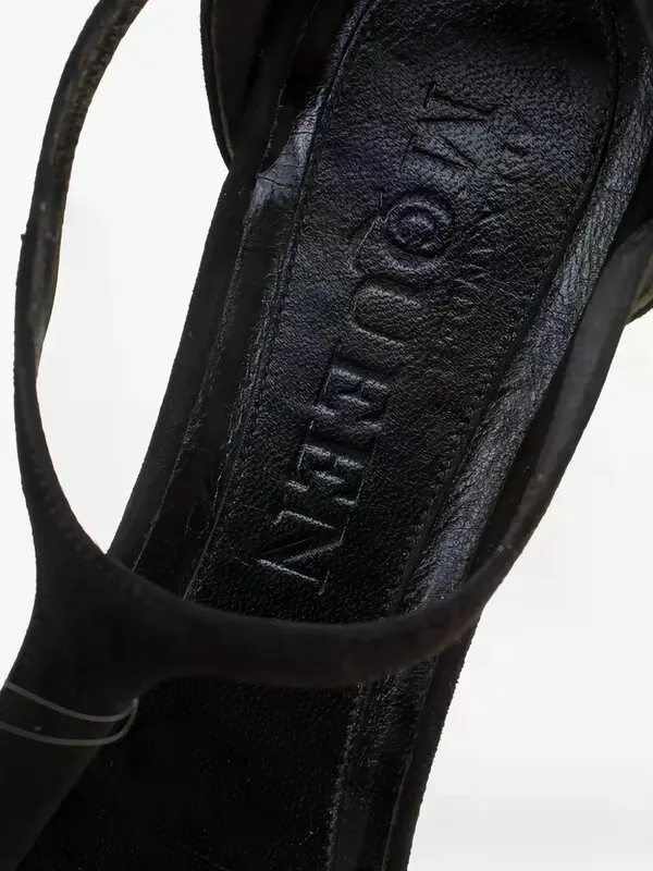 Alexander McQueen Butterfly-detail Leather Sandals