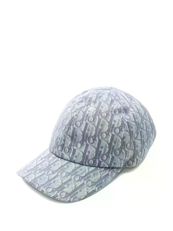 Dior Trotter Canvas Baseball Cap - Blue