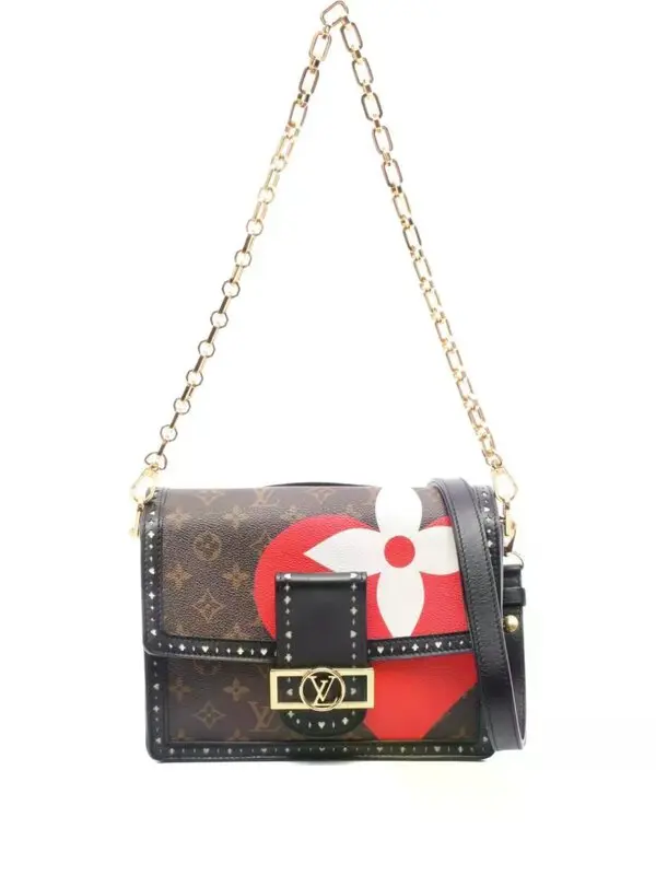 LOUIS VUITTON Dauphine Mm Shoulder Bag - Brown