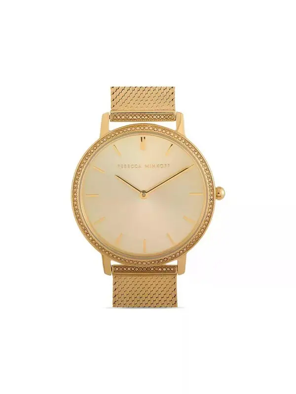 Rebecca Minkoff Major 35mm Timepiece - Yellow
