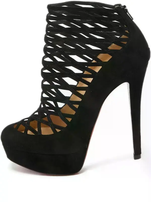 CHRISTIAN LOUBOUTIN 100mm Strappy Pumps - Black