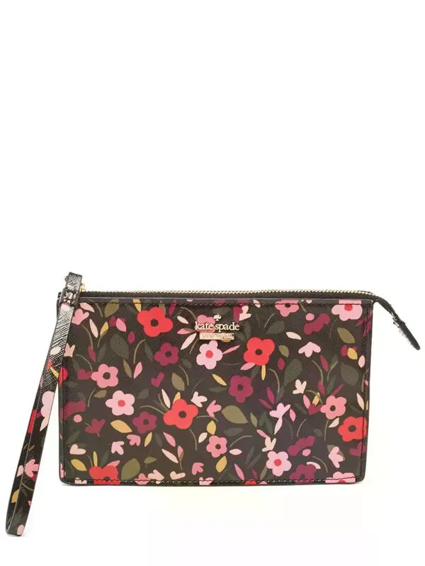 Kate Spade New York Floral-patterned Clutch Bag
