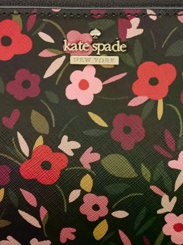 Kate Spade New York Floral-patterned Clutch Bag