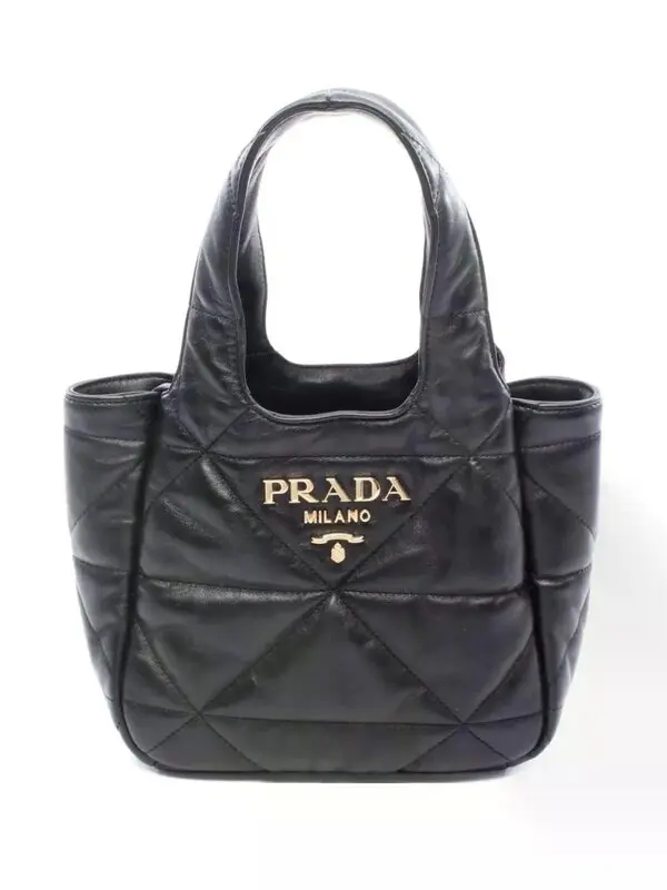 Prada 2010s Nappa Quilted Handbag