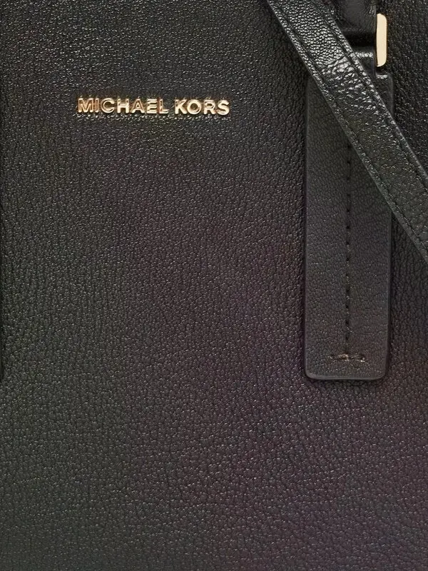 Michael Kors Leather Tote Bag - Black
