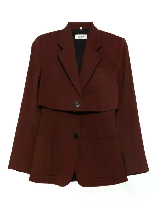 JEAN PAUL GAULTIER 2010s Long-sleeve Blazer - Red
