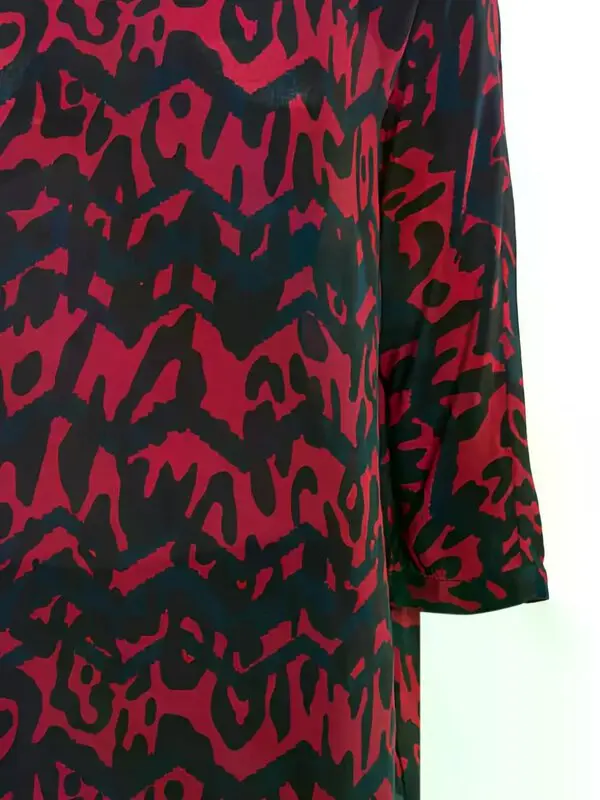 Missoni Abstract Print Three-quarter Sleeve Top