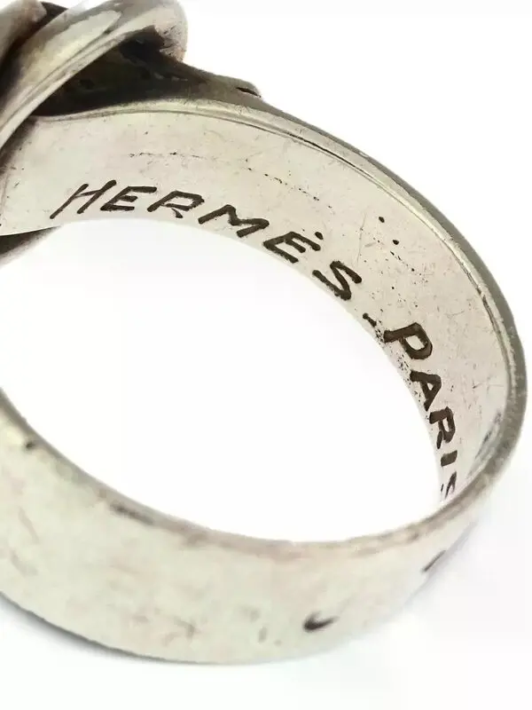 Hermès 1990-2000 Deux Anneaux Ring