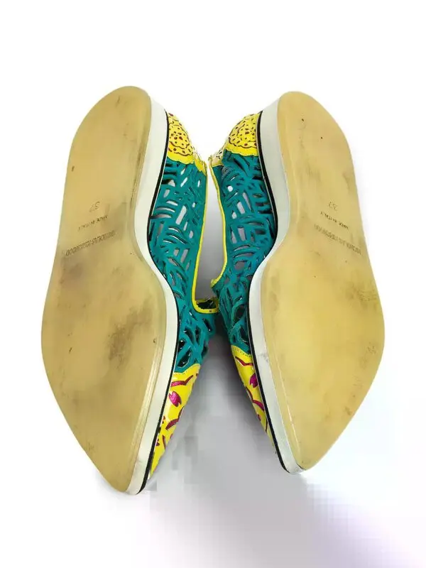 NICHOLAS KIRKWOOD Leather Slip-on Sneakers