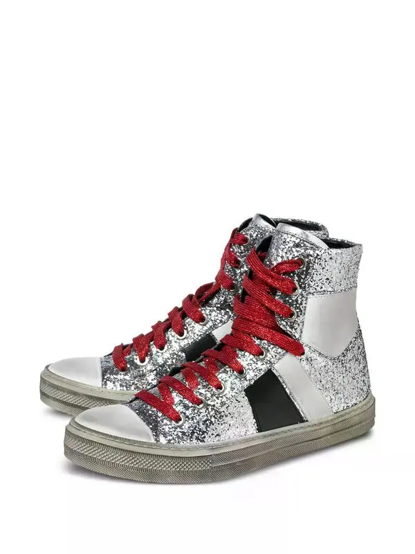 Amiri Sunset Vintage High-top Sneakers