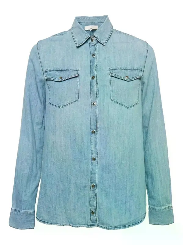 Elisabetta Franchi Pocket Denim Shirt
