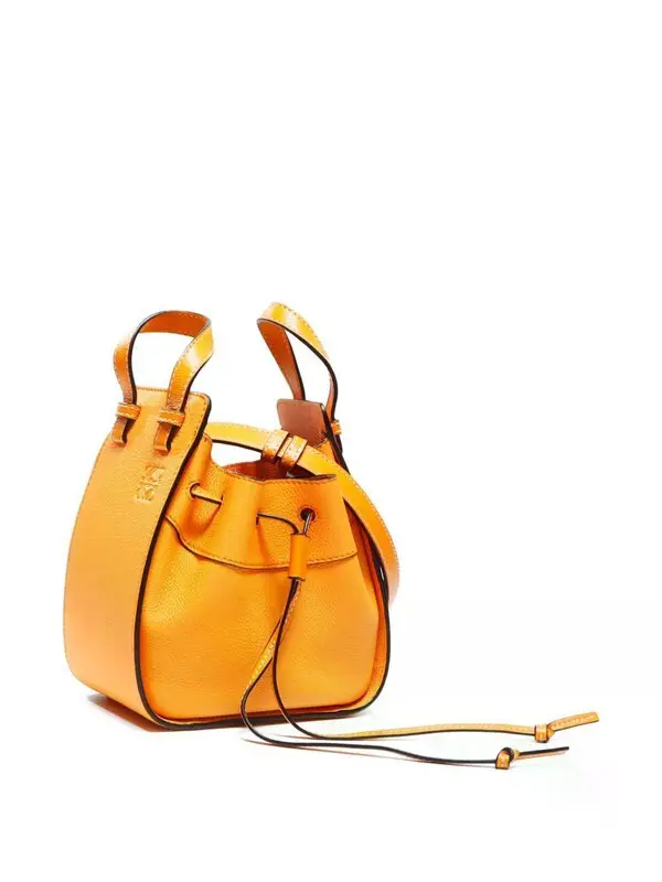 Loewe Mini Hammock Satchel Bag - Yellow