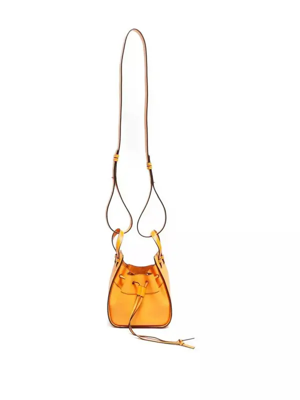 Loewe Mini Hammock Satchel Bag - Yellow