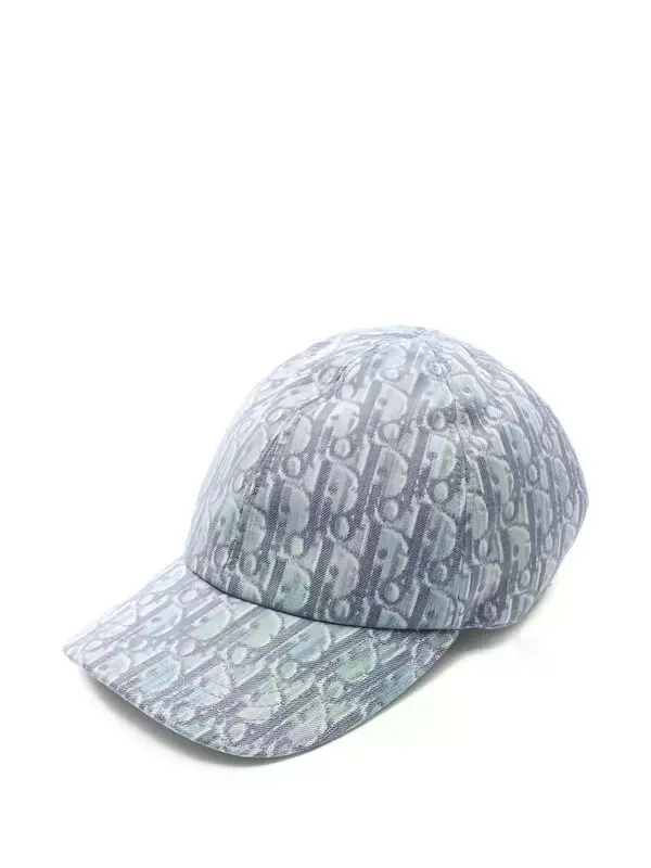 Dior Trotter Canvas Cap - Blue