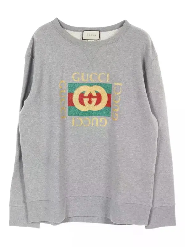 Gucci 2010s Tiger-embroidered Sweatshirt