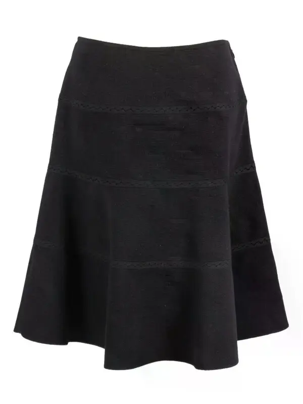 Alaïa Wool Midi Skirt
