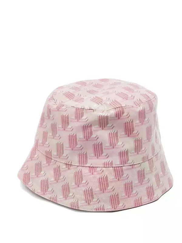 LANVIN Jacquard Bucket Hat - Pink
