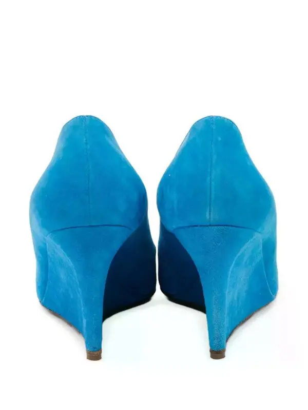 SERGIO ROSSI 90mm Wedge Pumps