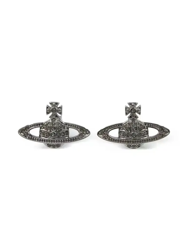 VIVIENNE WESTWOOD Orb Stud Earrings - Silver