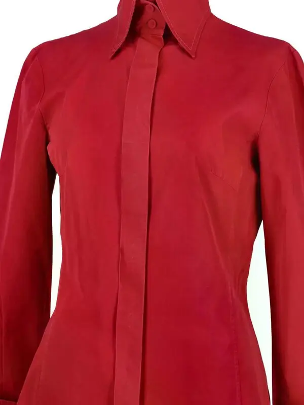 Gianfranco Ferre Folded-cuffs Cotton Shirt
