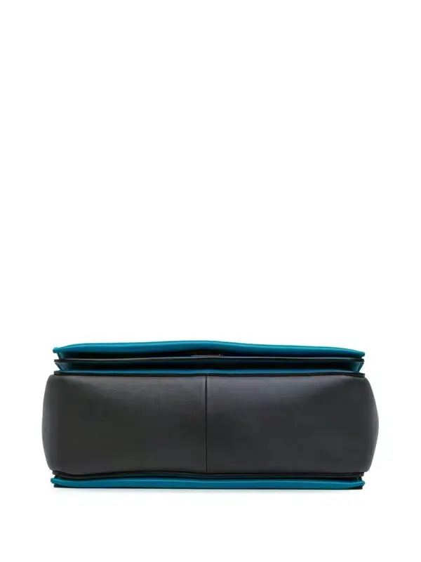Celine 2017 Leather Frame Shoulder Bag - Black