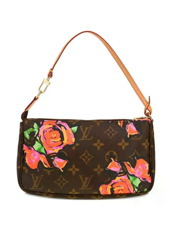LOUIS VUITTON X Stephen Sprouse Pochette Accessoires Pouch - Brown