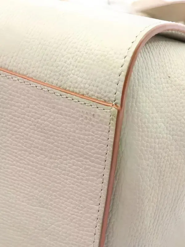 Loewe 2000s Hammock Mini Drawstring Leather Tote Bag - Neutrals