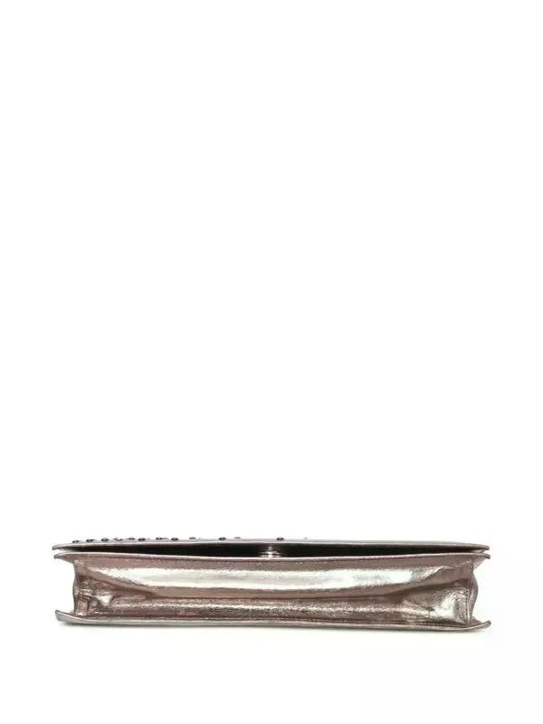 Vintage Metallic-effect Clutch Bag