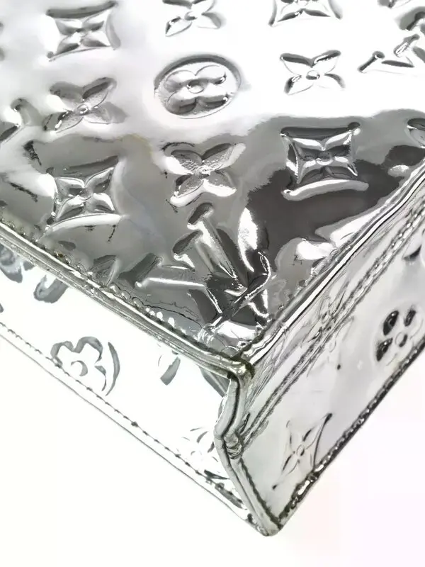 LOUIS VUITTON 2009 Sac Plat Handbag - Silver