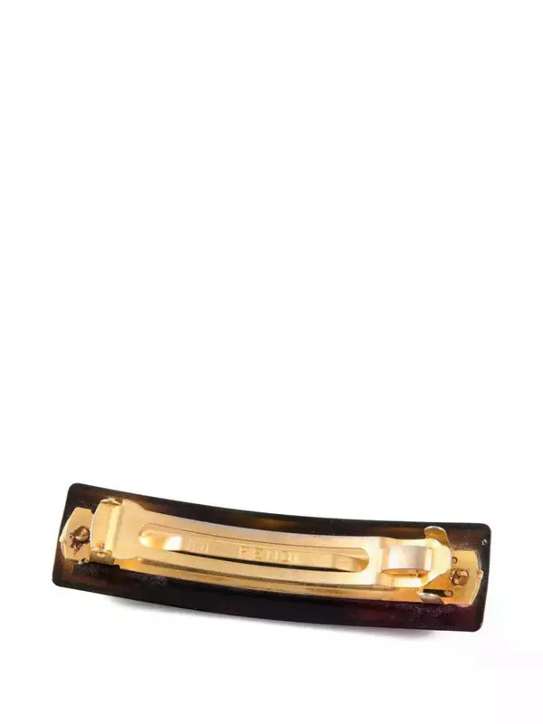 Fendi 2000s Ff-motif Hair Clip
