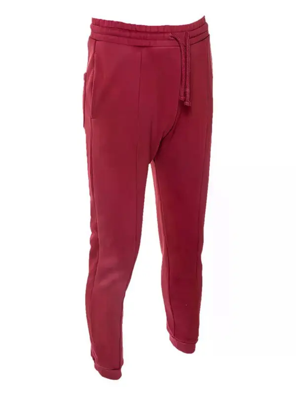 Vetements Elasticated Waistband Pocket Trousers - Red
