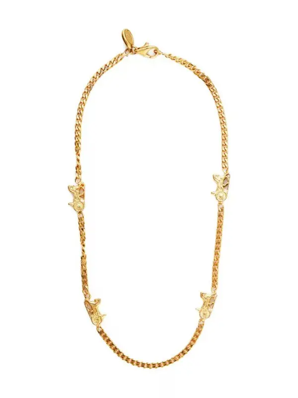 Celine 1980-1999 Horse-carriage Necklace - Gold