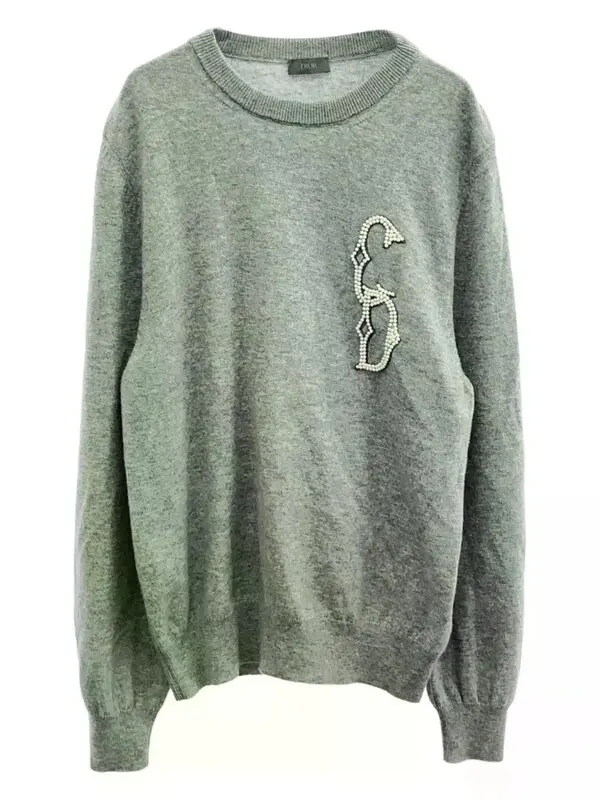 Dior 2010s Cd-logo Cashmere Sweater