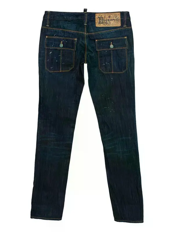 Dsquared2 Logo-patch Jeans