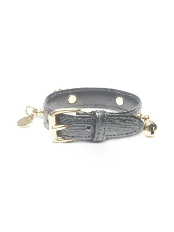 Prada 2010-2020s Leather Charm Bracelet