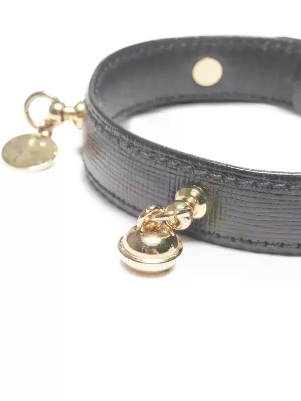 Prada 2010-2020s Leather Charm Bracelet
