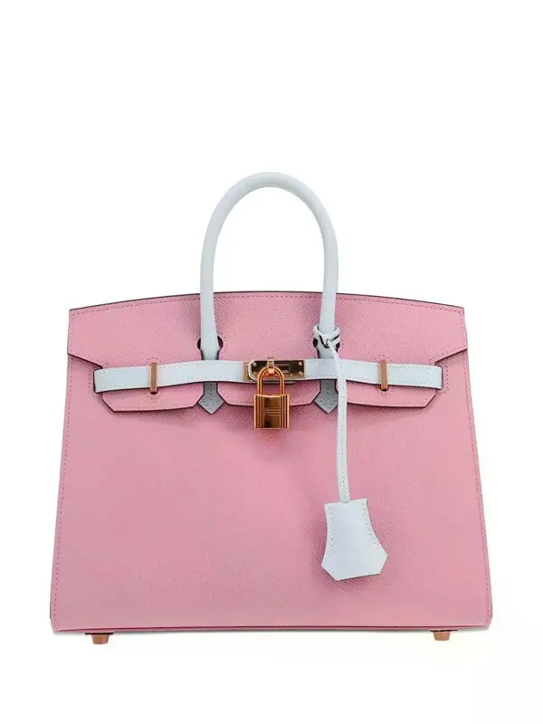 Hermès Birkin 25 Epsom Leather Tote - Pink