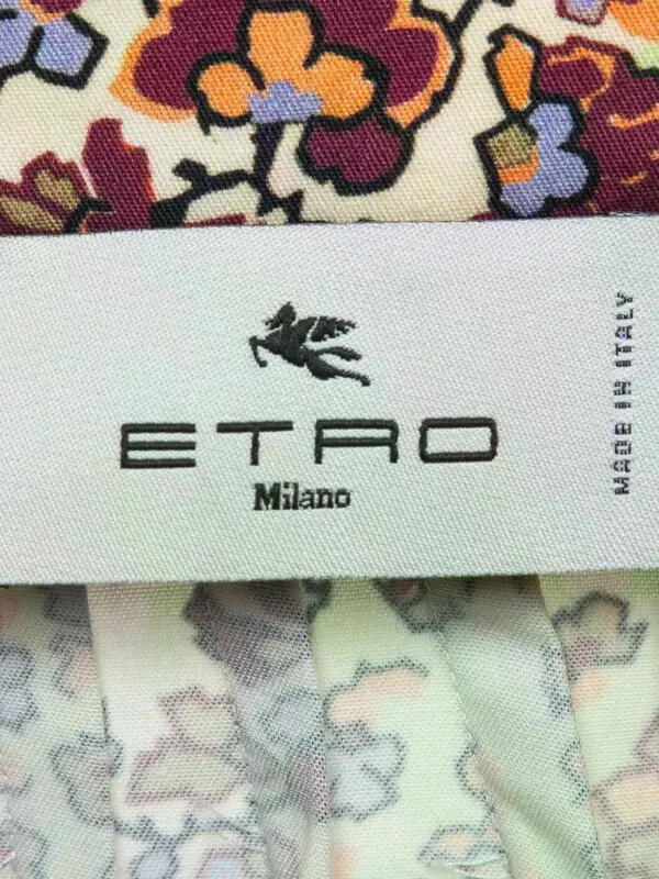 Etro Floral-print Maxi Skirt